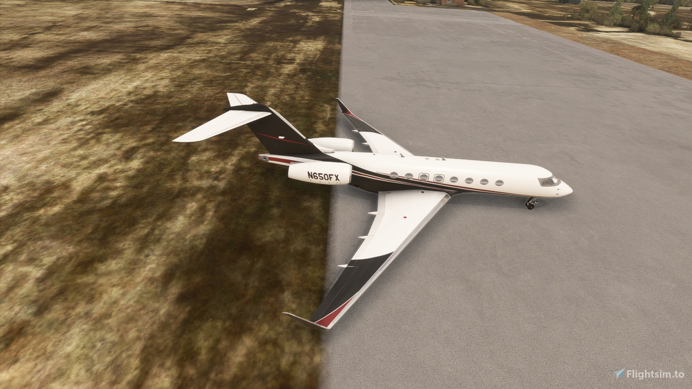 Bombardier GL6T_ G650_N650FX-N651FX FlexJet for Microsoft Flight ...