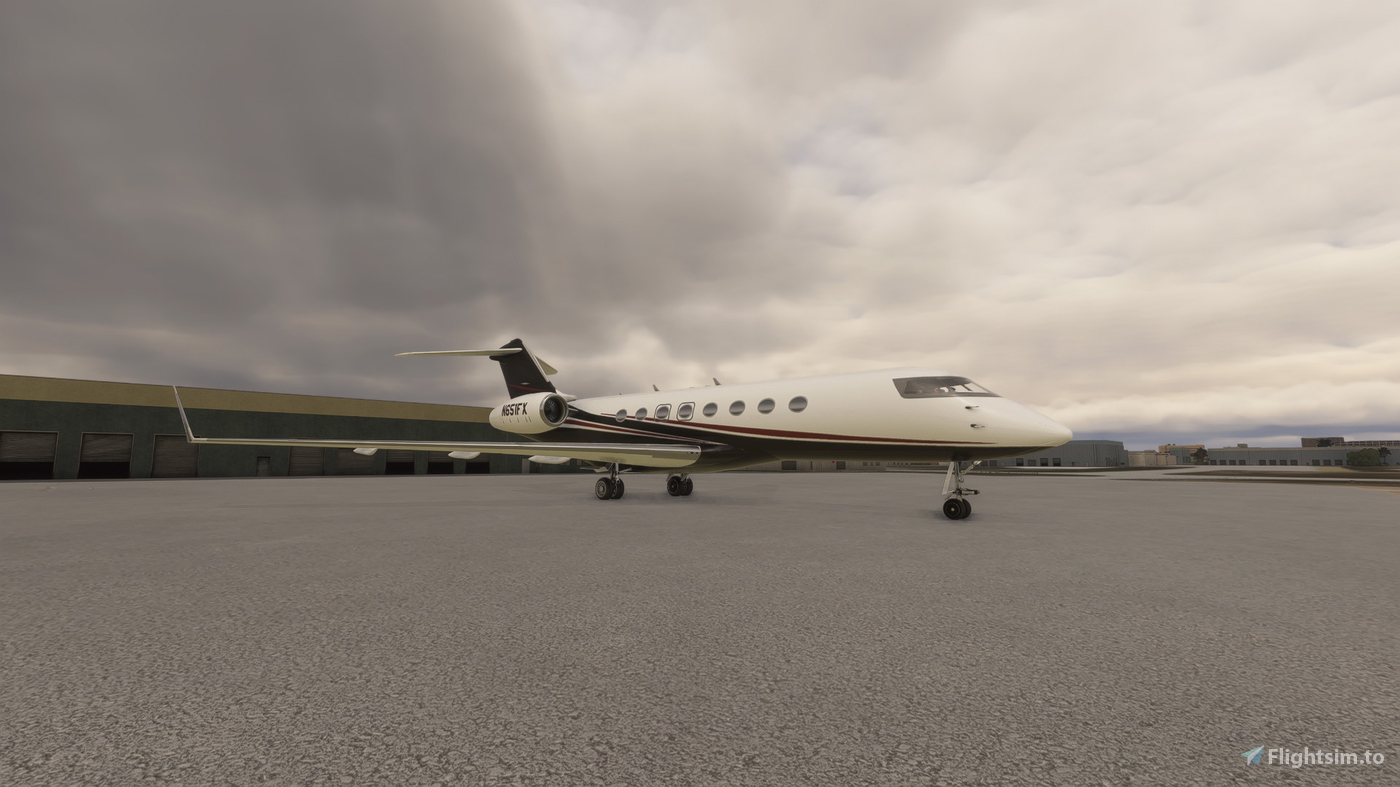 Bombardier GL6T_ G650_N650FX-N651FX FlexJet for Microsoft Flight ...