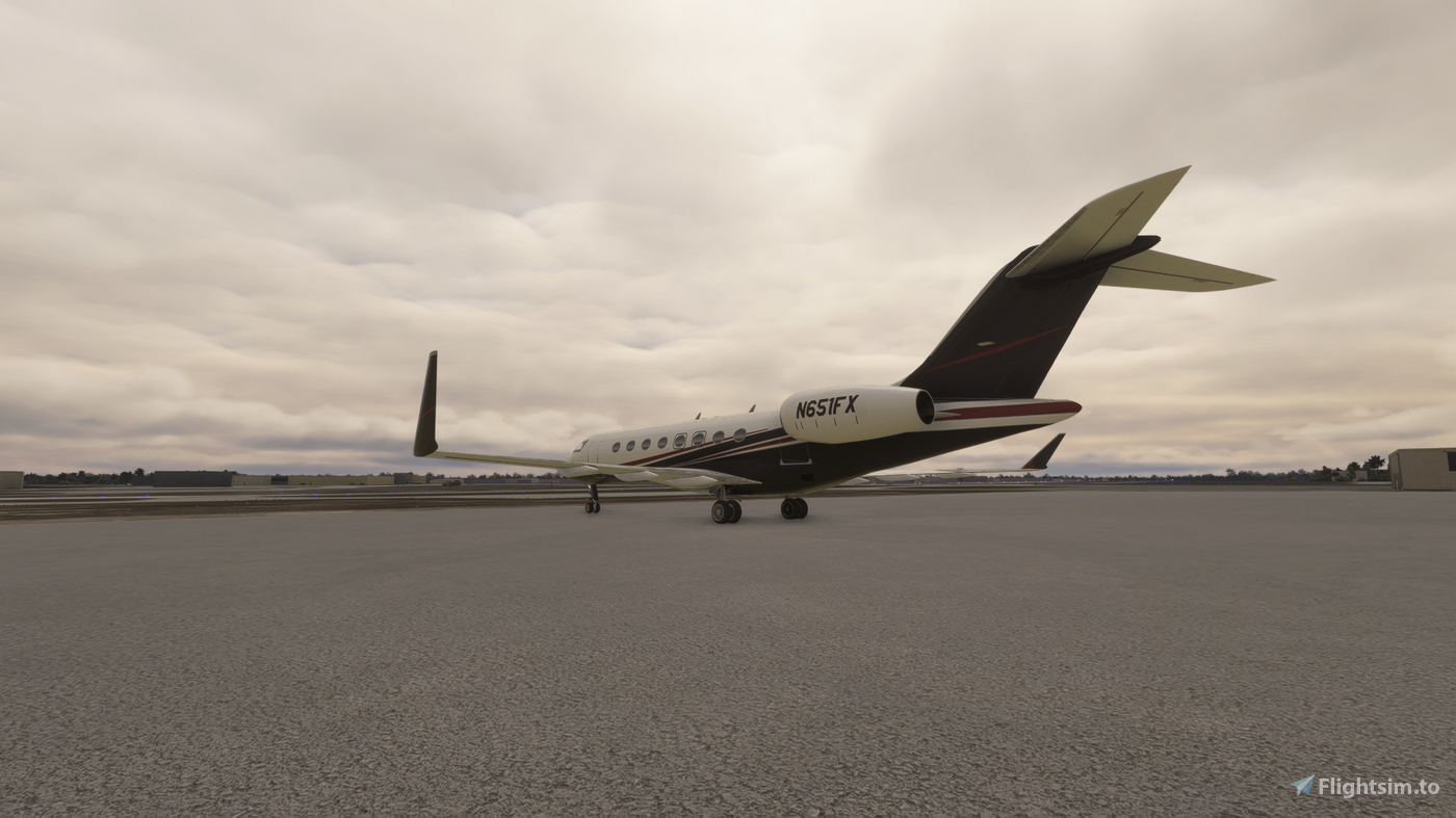 Bombardier GL6T_ G650_N650FX-N651FX FlexJet for Microsoft Flight ...