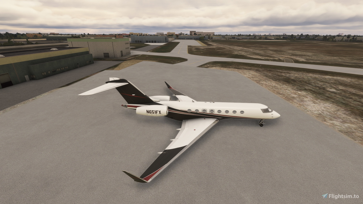 Bombardier GL6T_ G650_N650FX-N651FX FlexJet for Microsoft Flight ...