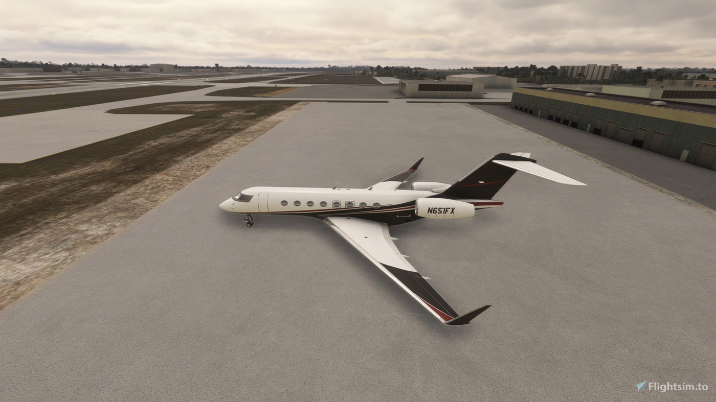 Bombardier GL6T_ G650_N650FX-N651FX FlexJet for Microsoft Flight ...