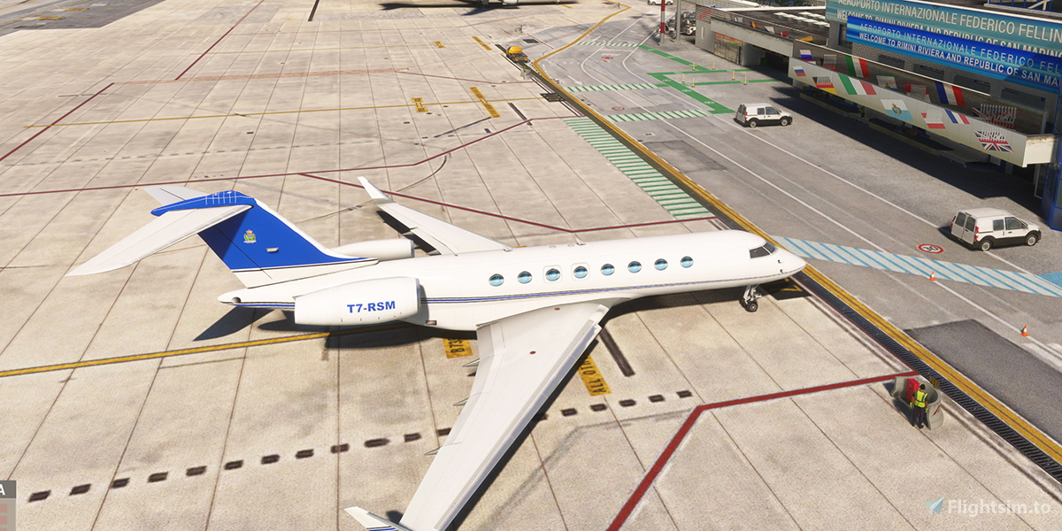 Bombardier Global 6000 - (Gulfstream G550) T7-RSM San Marino 对于 ...