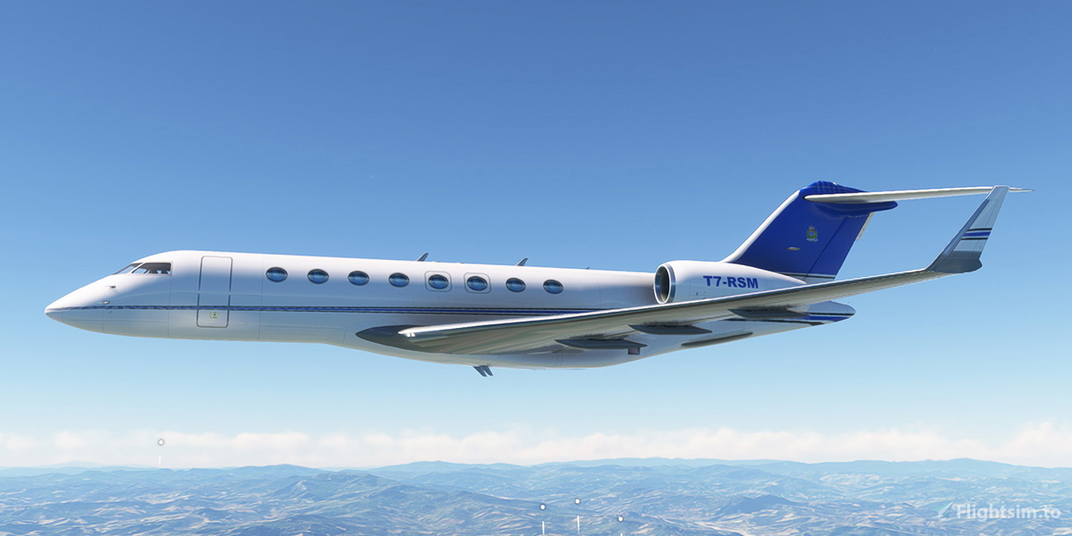 Bombardier Global 6000 - (Gulfstream G550) T7-RSM San Marino 对于 ...