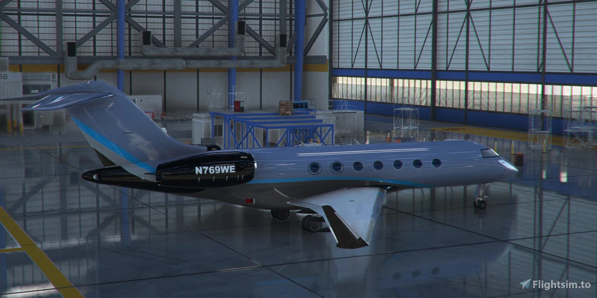 Bombardier Global 6000 - (Gulfstream G550) N769WE for Microsoft Flight ...