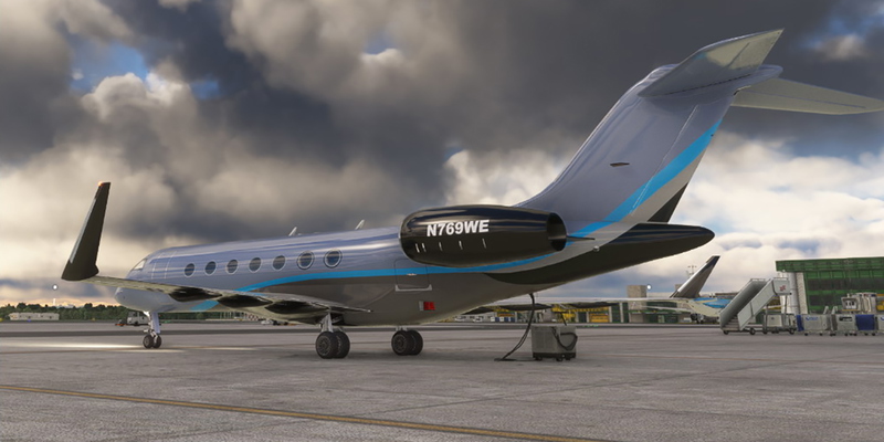 Bombardier Global 6000 - (Gulfstream G550) N769WE for Microsoft Flight ...