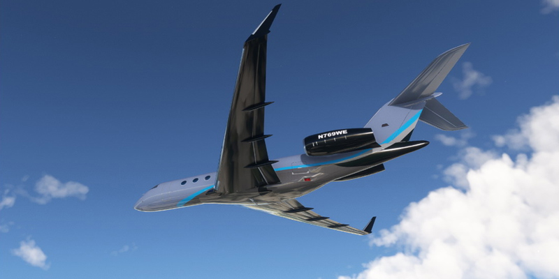Bombardier Global 6000 - (Gulfstream G550) N769WE for Microsoft Flight ...