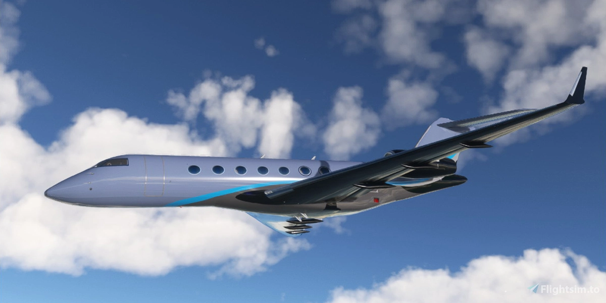 Bombardier Global 6000 - (Gulfstream G550) N769WE for Microsoft Flight ...