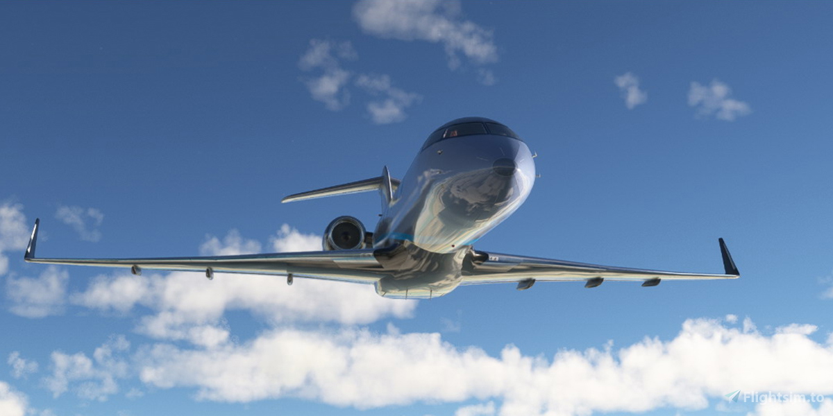 Bombardier Global 6000 - (Gulfstream G550) N769WE for Microsoft Flight ...