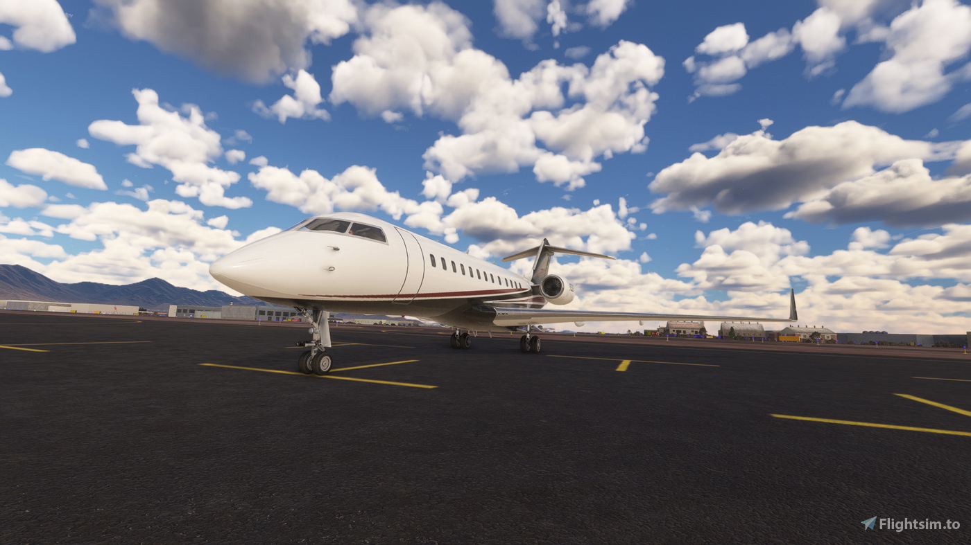 Bombardier Global Express N90FX FlexJet for Microsoft Flight Simulator ...