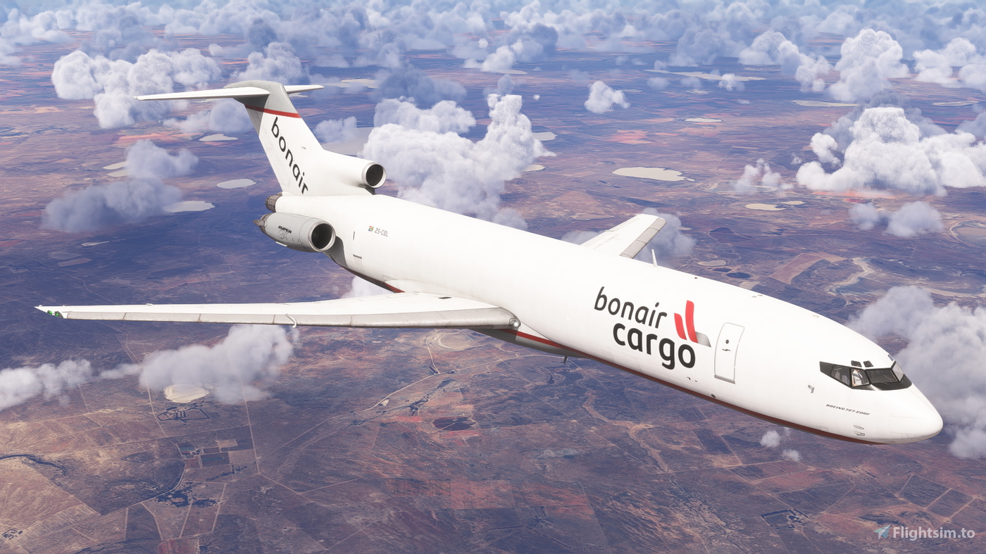 Bon Air Cargo Virtual Boeing 727-200F Super27 FSS Fictional pour ...