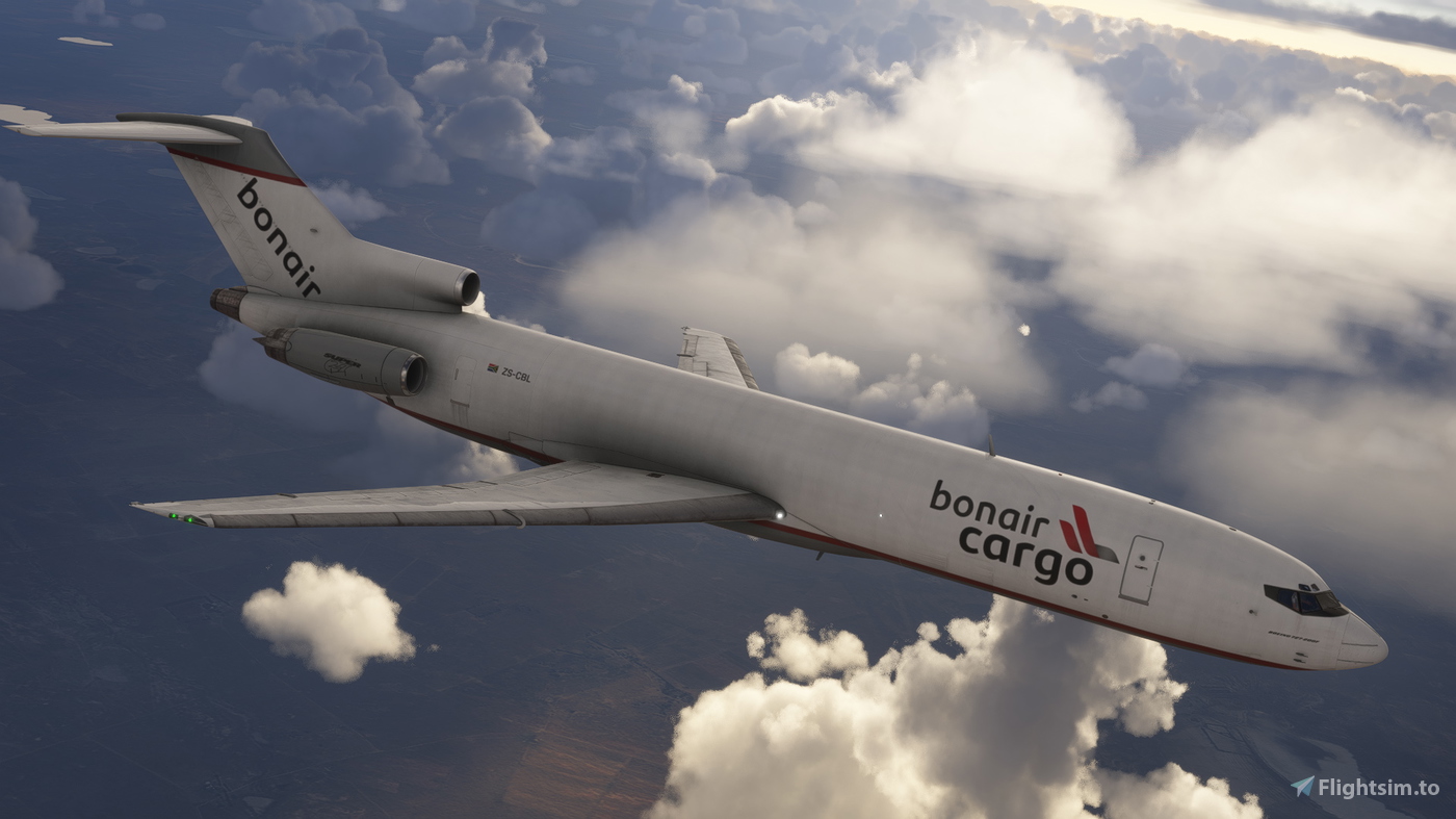 Bon Air Cargo Virtual Boeing 727-200F Super27 FSS Fictional pour ...