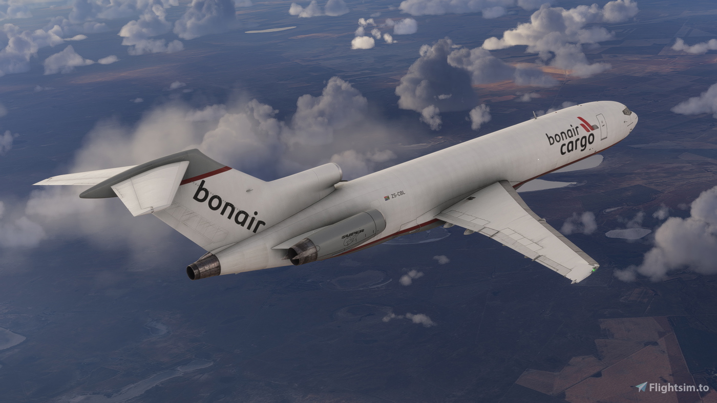 Bon Air Cargo Virtual Boeing 727-200F Super27 FSS Fictional per Microsoft Flight Simulator | MSFS