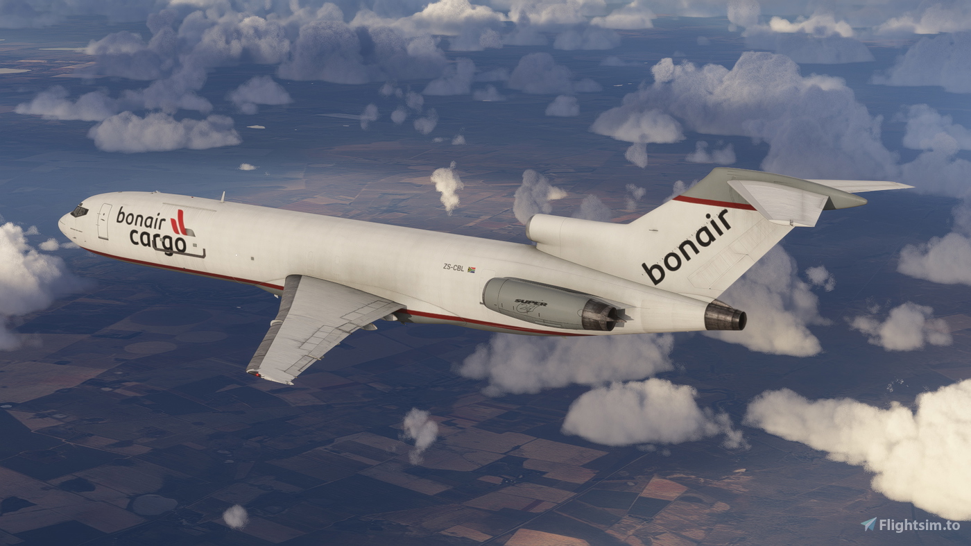 Bon Air Cargo Virtual Boeing 727-200F Super27 FSS Fictional for Microsoft Flight Simulator | MSFS