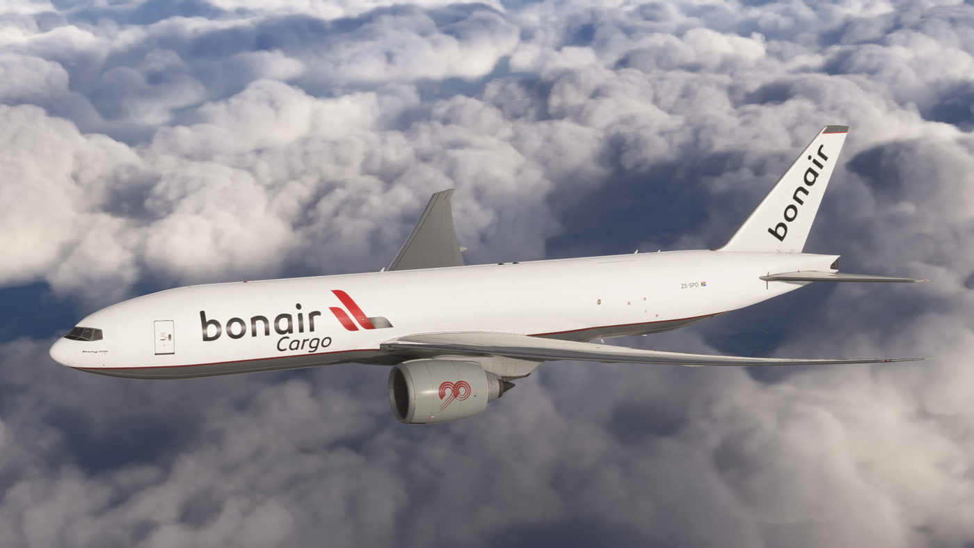 Bon Air Cargo Virtual Boeing 777F Fleet Pack Fictional PMDG FS2024 for ...