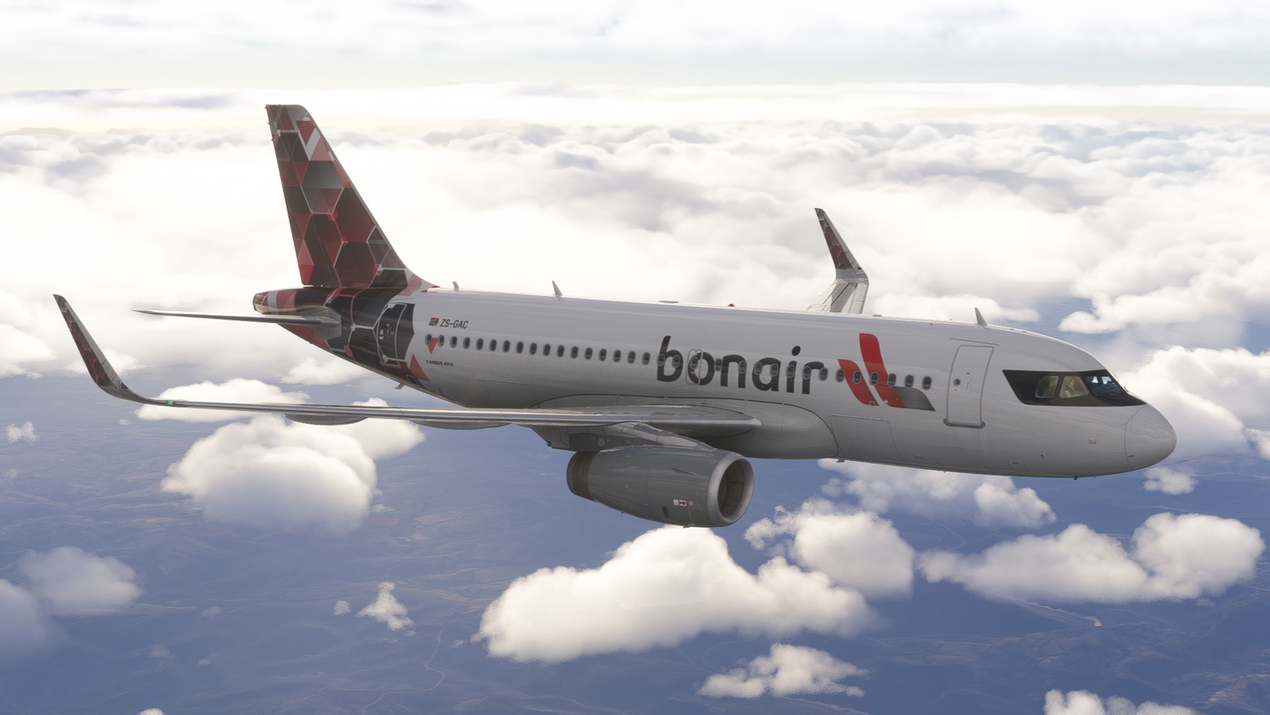 Bon Air Virtual A319 IAE Fleet Pack for Microsoft Flight Simulator | MSFS