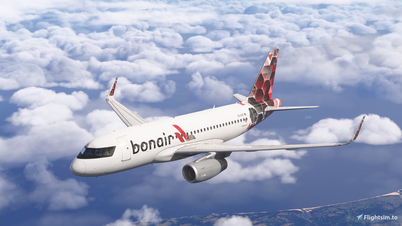 Bon Air Virtual A319 IAE Fleet Pack for Microsoft Flight Simulator | MSFS
