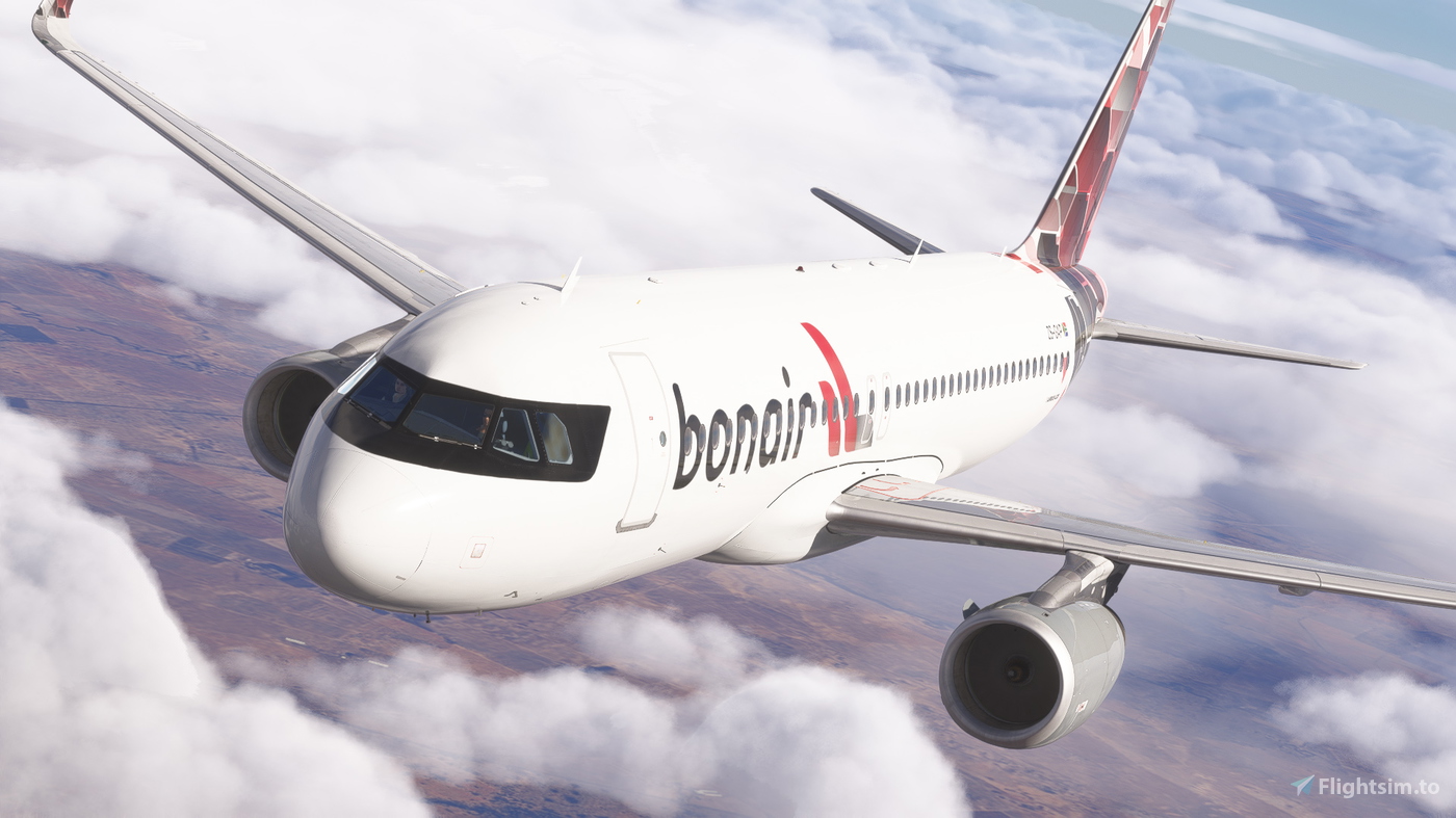 Bon Air Virtual A320 IAE Fleet Pack para Microsoft Flight Simulator | MSFS