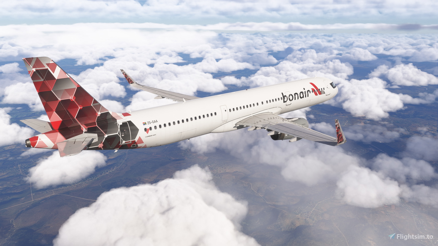 Bon Air Virtual A321 IAE Fleet Pack 对于 Microsoft Flight Simulator | MSFS