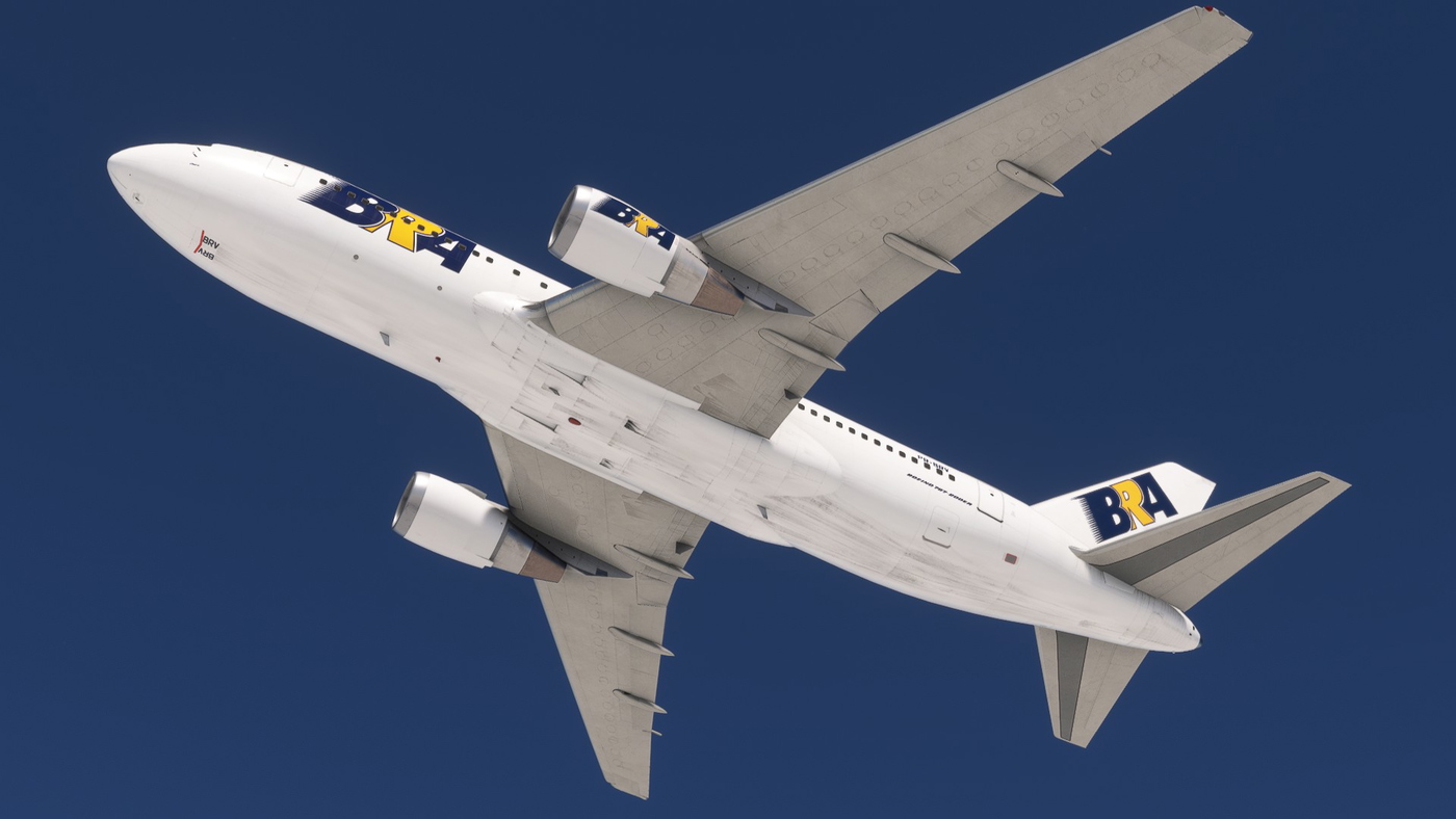 BRA Transportes Aéreos PR-BRV | RHD Simulations Boeing 767-200ER for ...