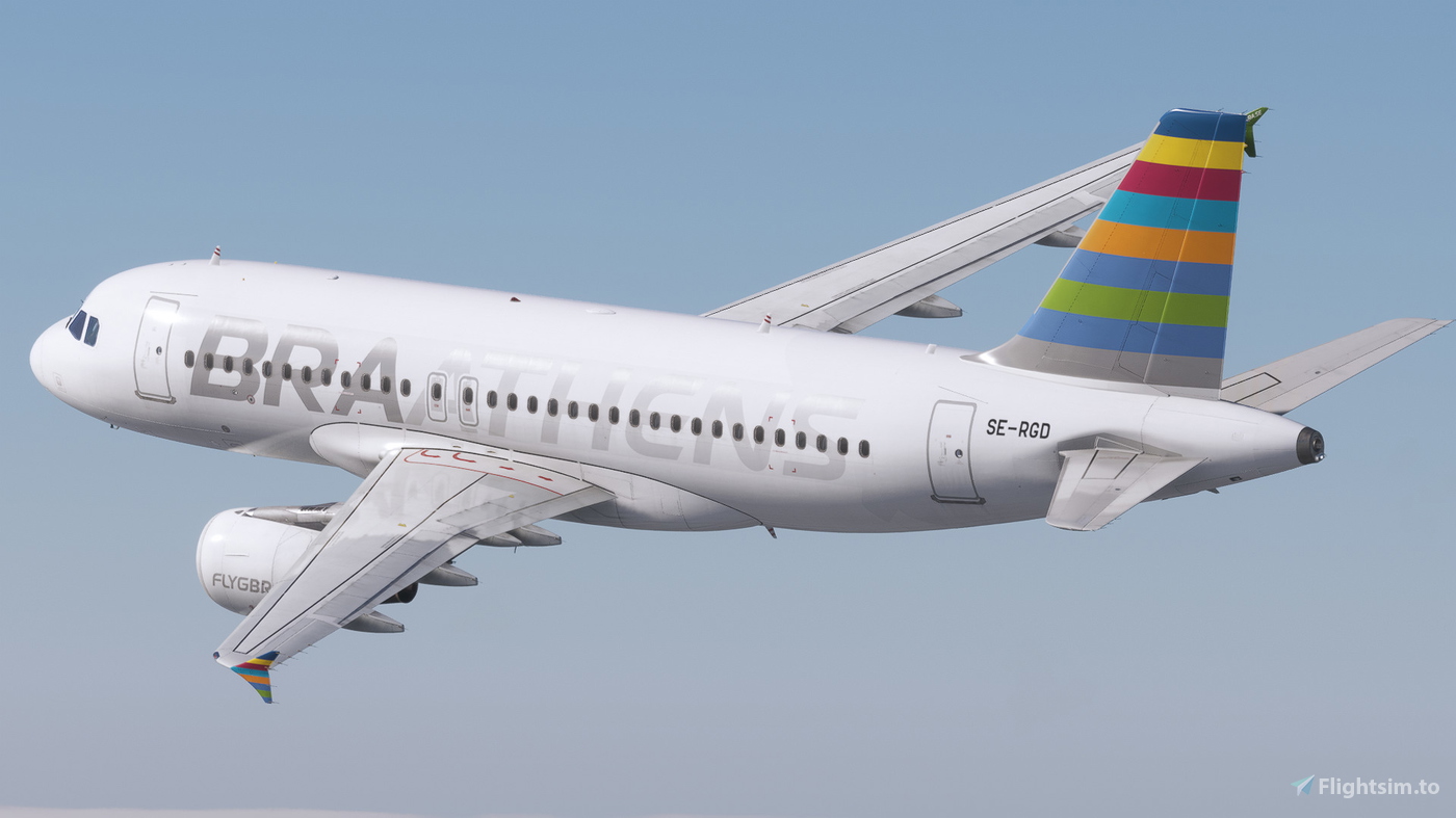 Braathens (Fleet) - Fenixsim A319 CFM for Microsoft Flight Simulator | MSFS