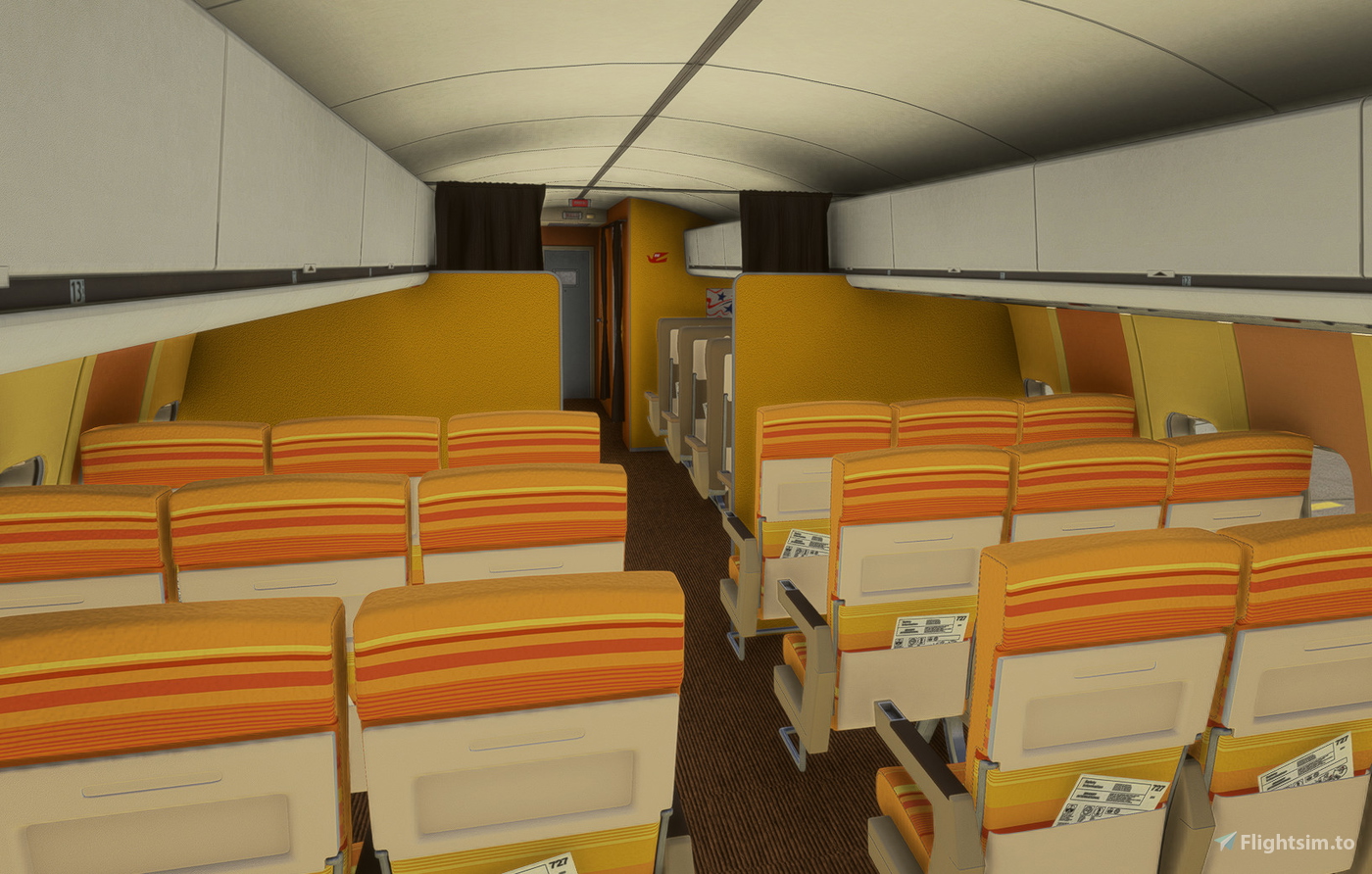 Braniff International N435BN w/cabin for Microsoft Flight Simulator | MSFS