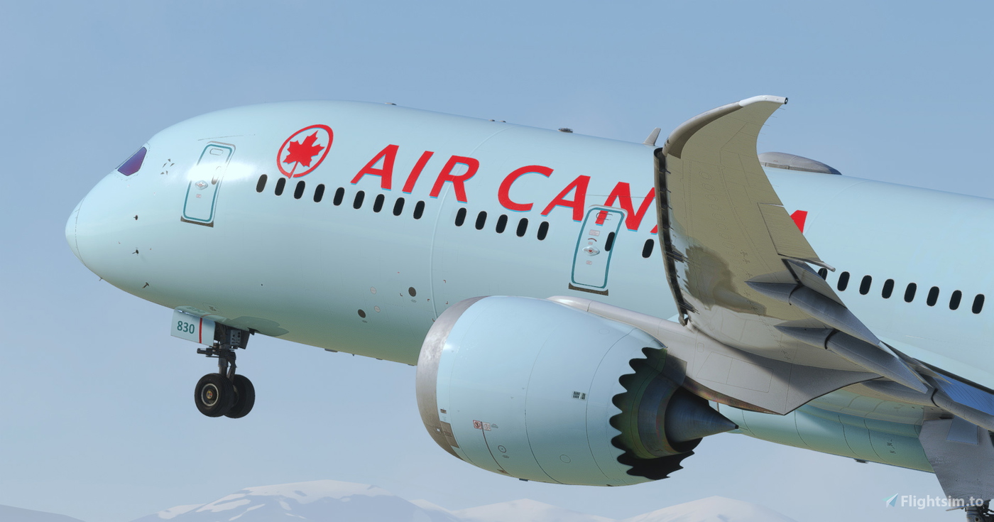 Bravoairspace | Boeing 787-9 | Air Canada | C-FGDT for Microsoft Flight ...