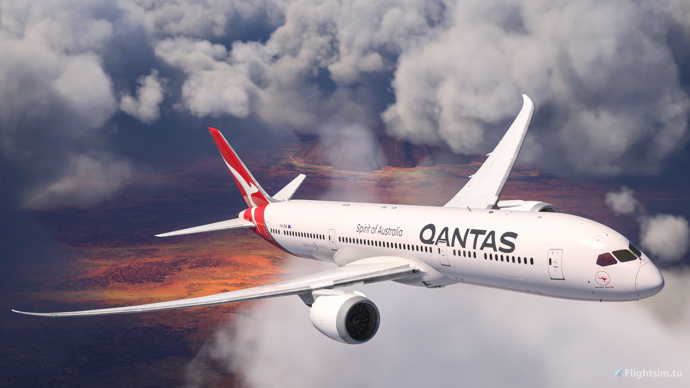 BravoAirspace 787-9 Paint Kit 对于 Microsoft Flight Simulator | MSFS