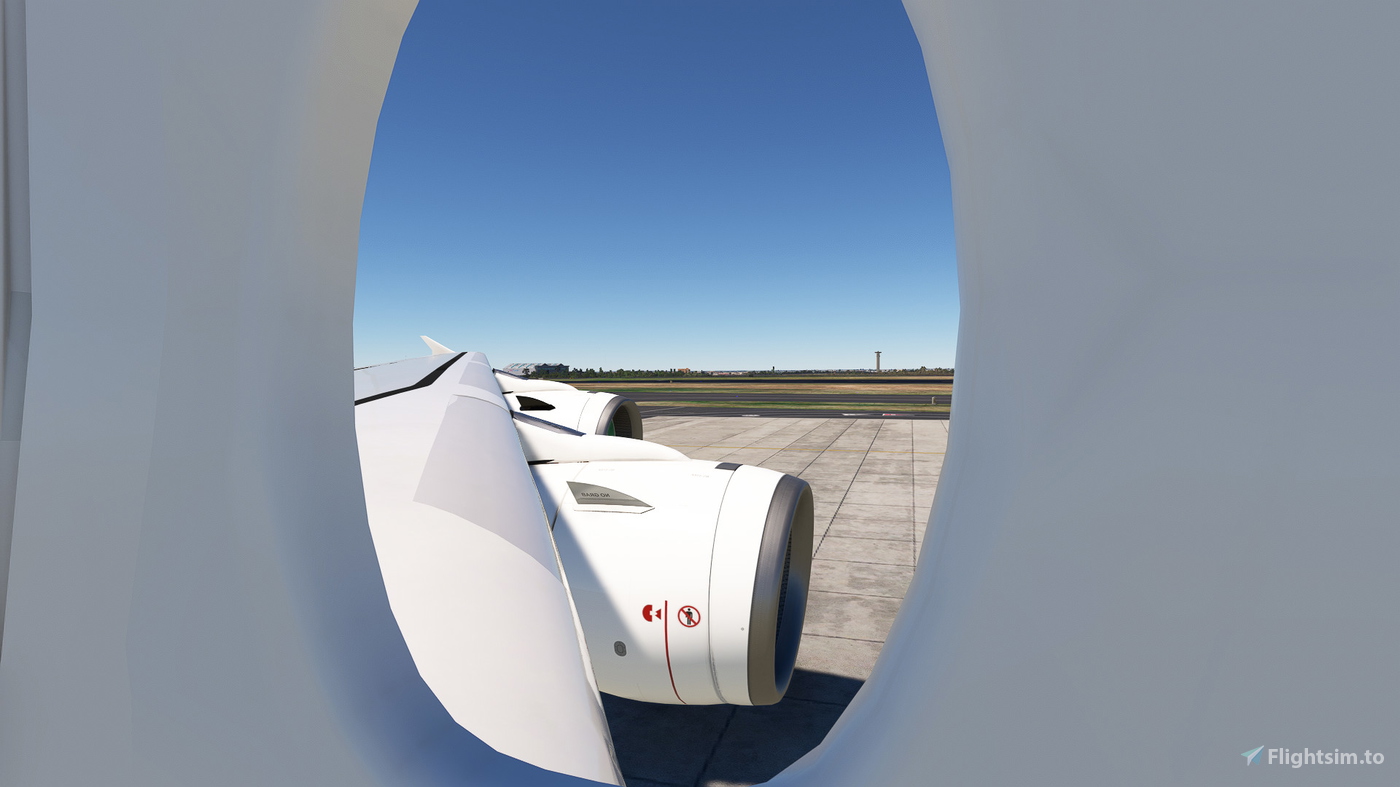 Bredok3d A380 custom views for Microsoft Flight Simulator | MSFS