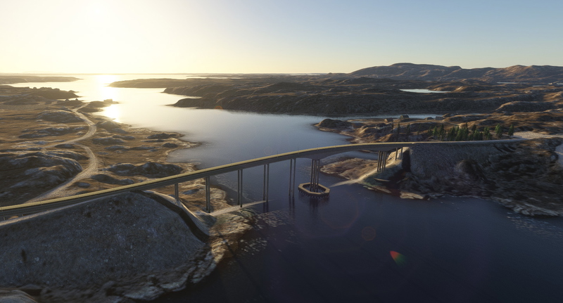 Bridges in Gulen for Microsoft Flight Simulator | MSFS
