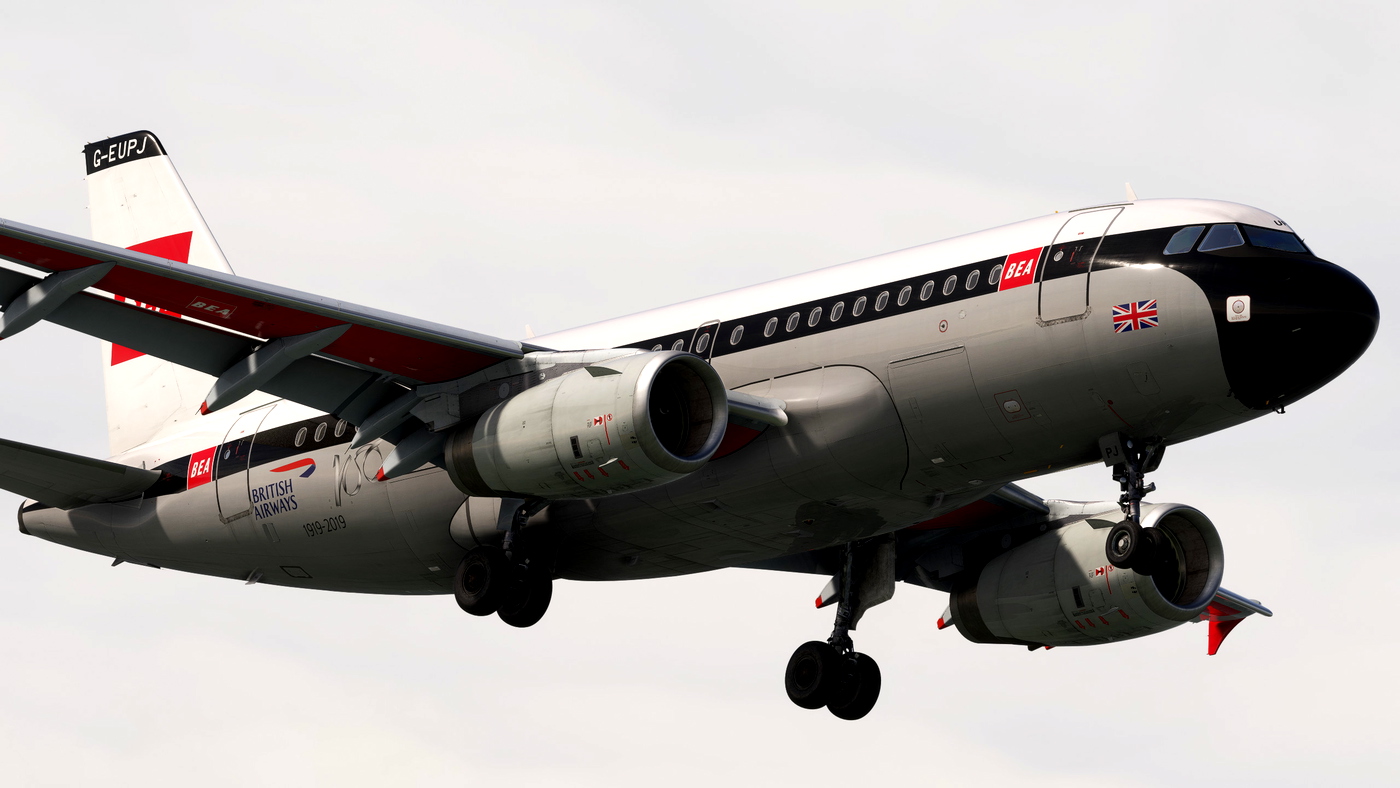 Threads - British Airways [BEA Retro] w/Cabin Fenixsim A319 [8K+4K] for ...