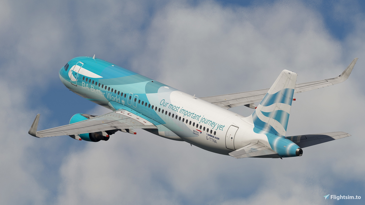 British Airways ("Better World" - G-TTNA) ("Fictional") - Fenix A320 ...