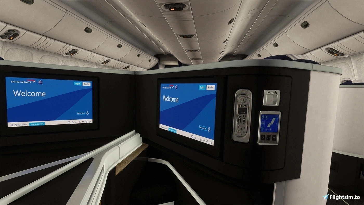 British Airways (BOAC) PMDG B777-300ER for Microsoft Flight Simulator | MSFS