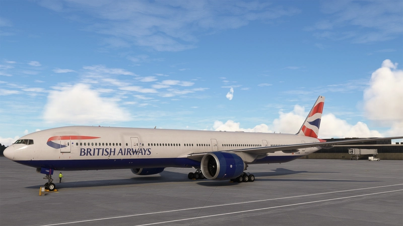British Airways, Cabin PMDG 777-300ER 3 Pack for Microsoft Flight Simulator | MSFS