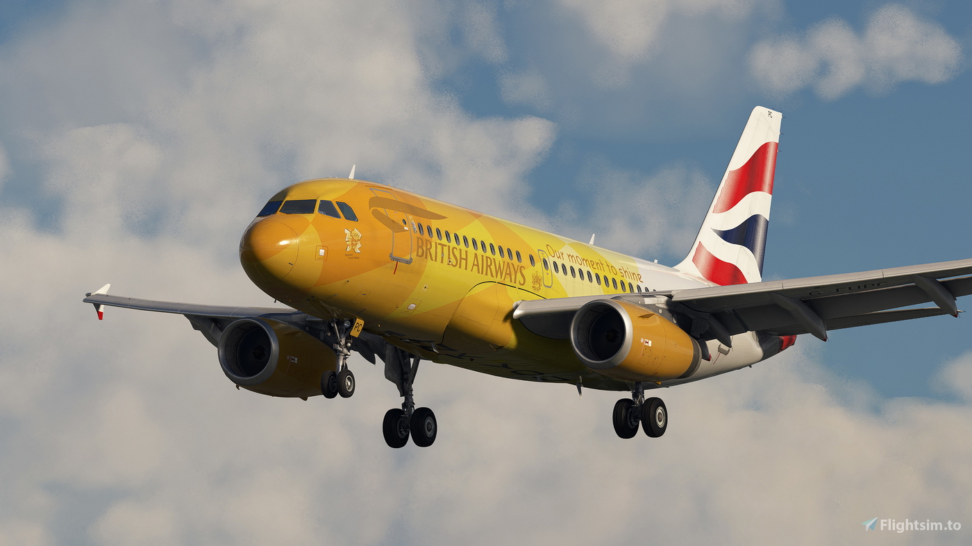 British Airways ("Firefly" - G-EUPC) - Fenix A319 (IAE) for Microsoft ...