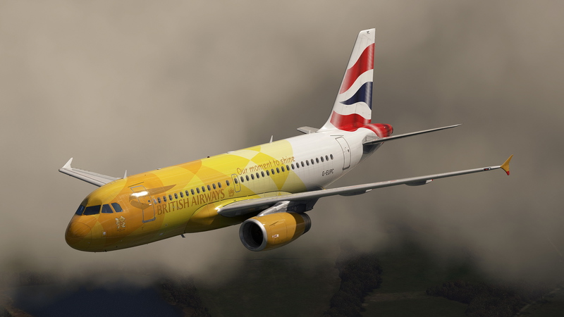 British Airways ("Firefly" - G-EUPC) - Fenix A319 (IAE) for Microsoft ...