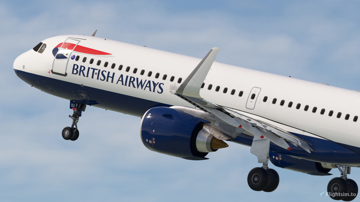 British Airways G-NEOU || HUES pour Microsoft Flight Simulator | MSFS