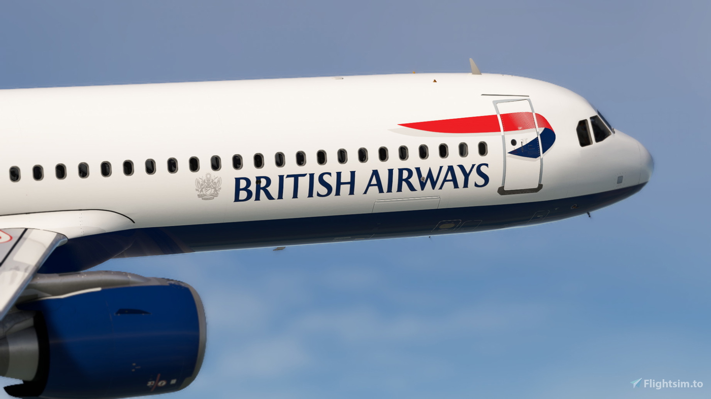 British Airways G-NEOU || HUES pour Microsoft Flight Simulator | MSFS