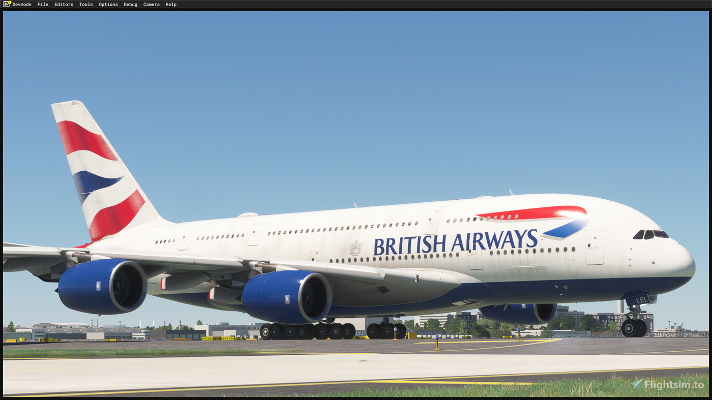 British Airways G-XLEL FlyByWire A380 [Clean/Dirty][raimbotrax][8K] for Microsoft Flight ...