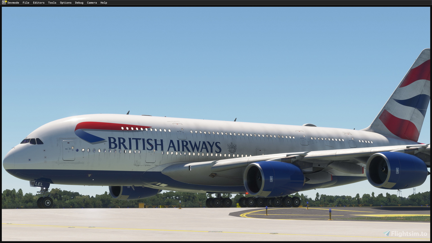British Airways G-XLEL FlyByWire A380 [Clean/Dirty][raimbotrax][8K] for Microsoft Flight ...
