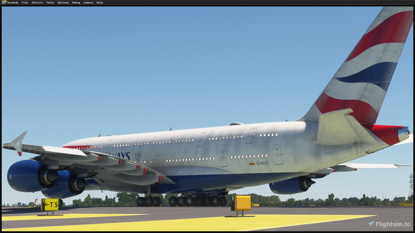 British Airways G-XLEL FlyByWire A380 [Clean/Dirty][raimbotrax][8K] for Microsoft Flight ...