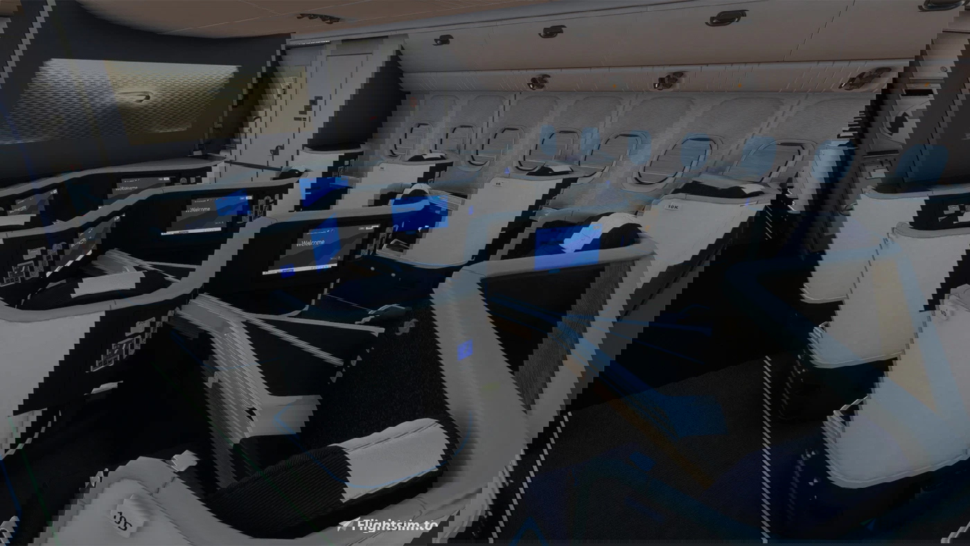 British Airways Oneworld + Cabin PMDG 777-300ER for Microsoft Flight ...