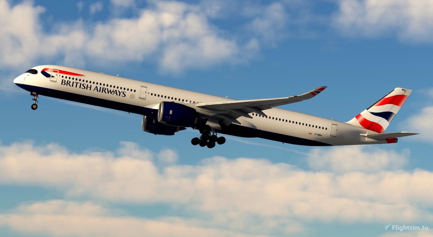 Threads - British Airways [PACK] | IniBuilds A350-1000 pour Microsoft Flight Simulator | MSFS