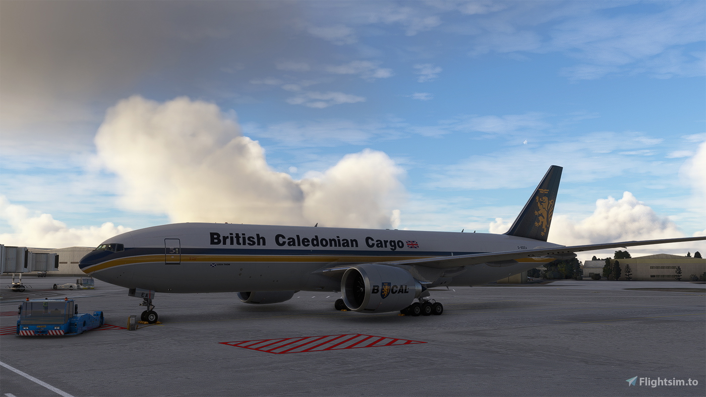 British Caledonian Cargo PMDG B777F for Microsoft Flight Simulator | MSFS