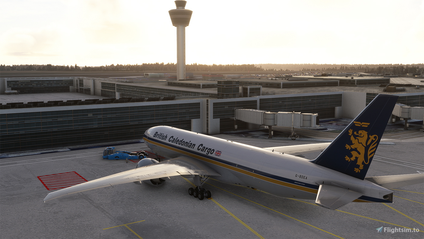 British Caledonian Cargo PMDG B777F for Microsoft Flight Simulator | MSFS