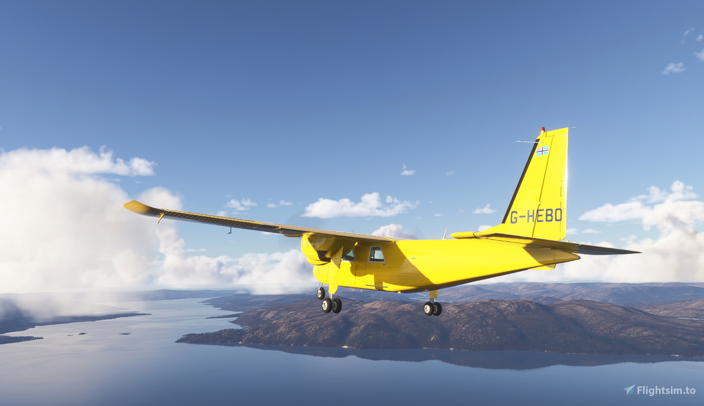 Britten-Norman BN-2B Islander Hebridean G-HEBO for Microsoft Flight ...