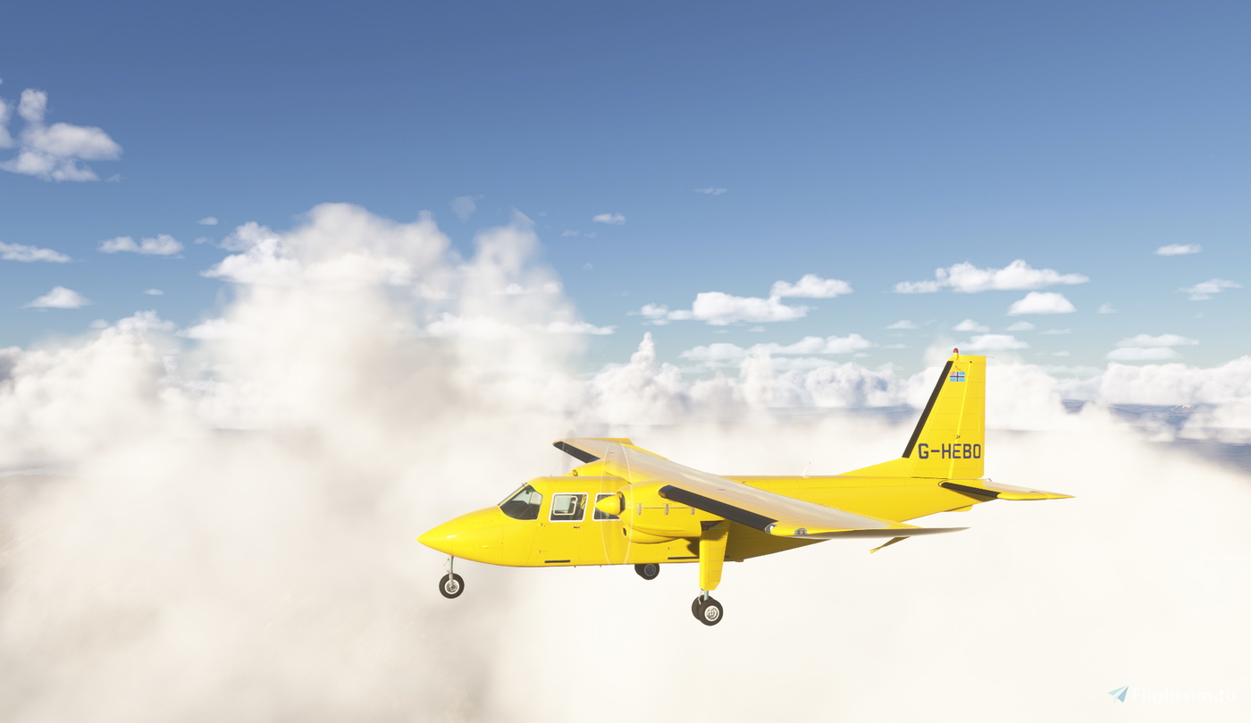 Britten-Norman BN-2B Islander Hebridean G-HEBO for Microsoft Flight ...