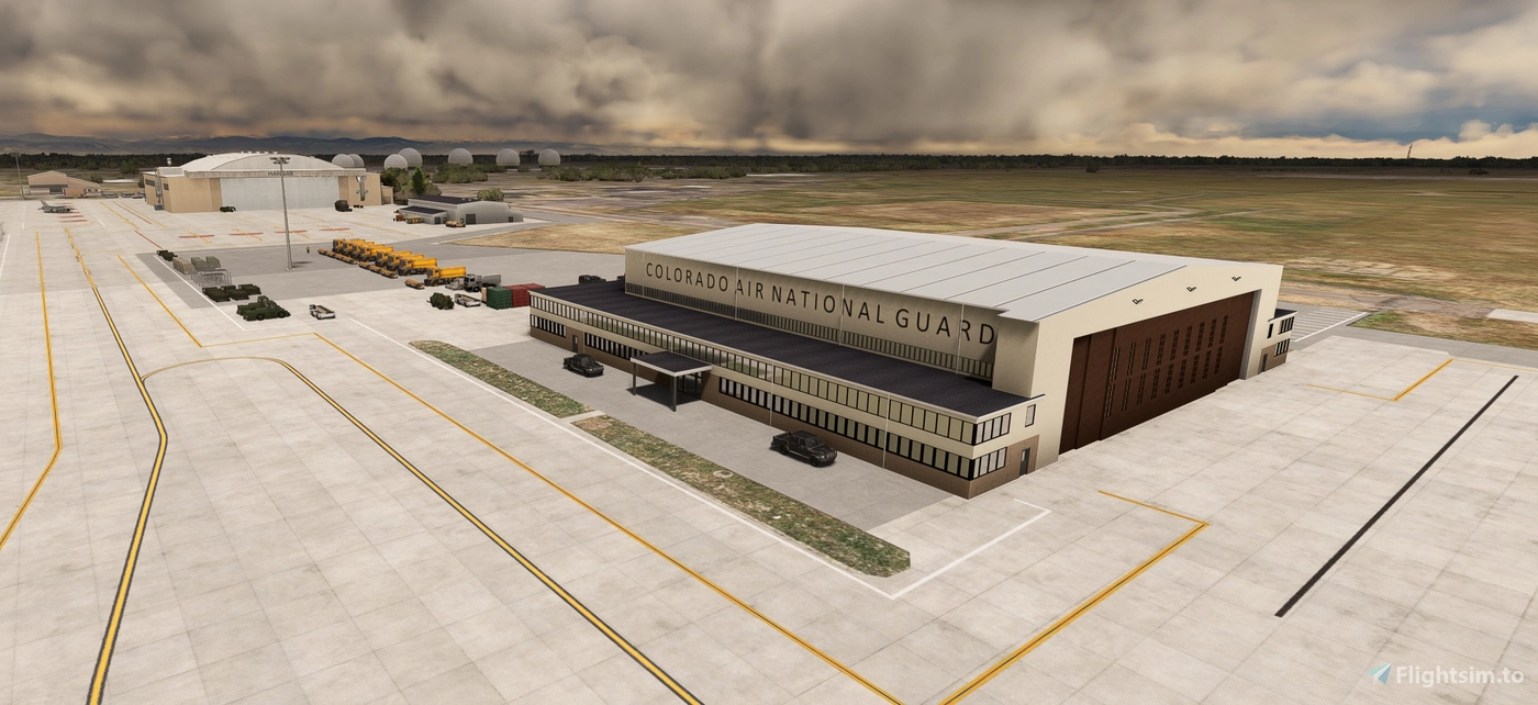 Buckley Space Force Base - KBKF - USA for Microsoft Flight Simulator | MSFS