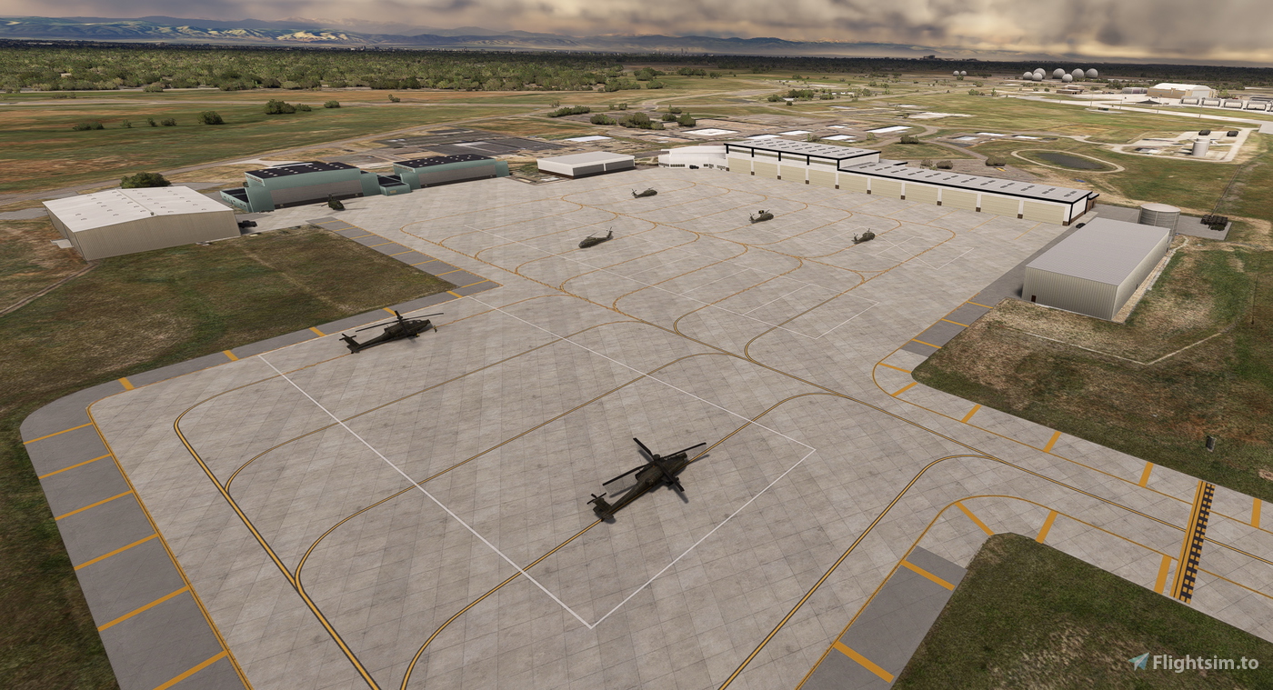 Buckley Space Force Base - KBKF - USA for Microsoft Flight Simulator | MSFS
