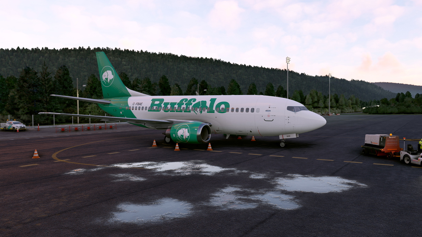 Buffalo Airways B735 对于 Microsoft Flight Simulator | MSFS