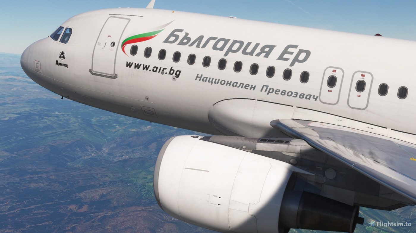 Bulgaria Air LZ-FBA for Microsoft Flight Simulator | MSFS